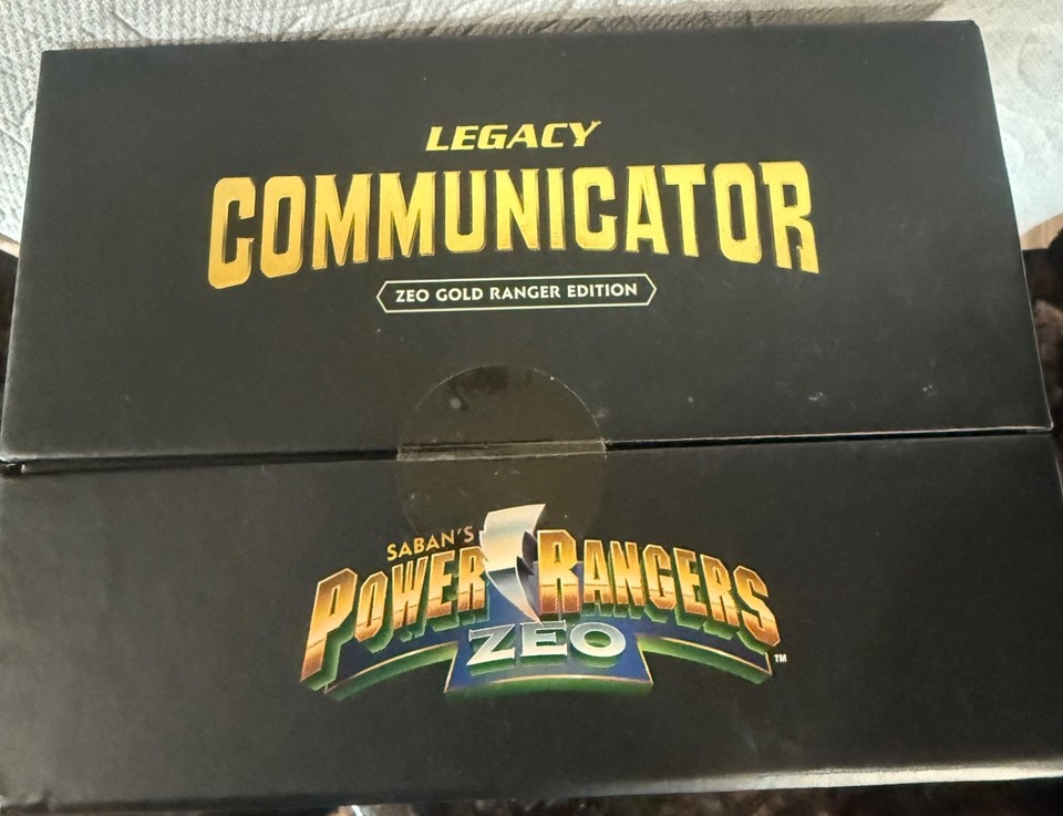 Power Rangers Zeo Legacy Communicator Zeo Gold Ranger Edition SDCC 2017 ...