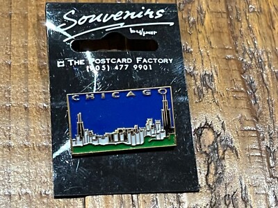PINS PIN ENAMEL VILLE CHICAGO | eBay