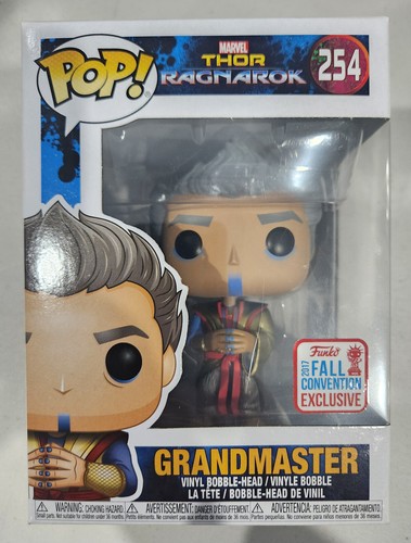 Funko Pop Vinyl - Marvel - Thor Ragnarok - #254 - Grandmaster | eBay