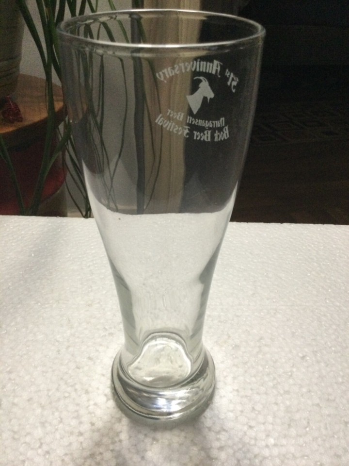 Narragansett Brewery 51st Anniversary Bock Beer Festival Pint Glass ...