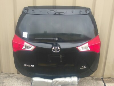 2013-2015 Toyota RAV4 Trunk Lid Glass with Camera Manual Lift Black ...