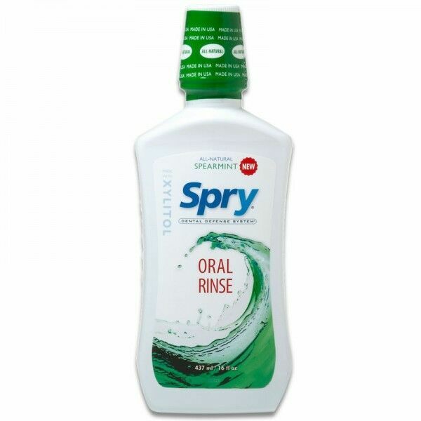 Spry Oral Rinse Liquid - Spearmint, 16 fl.oz. for sale online | eBay