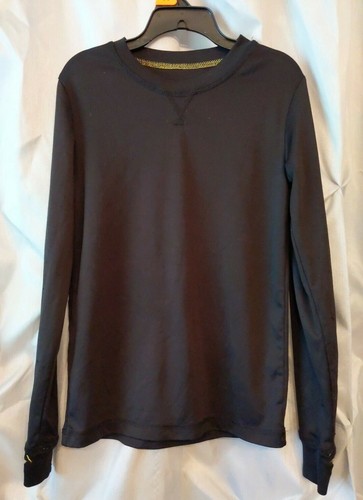 Chill Chaser Black Medium Long Sleeve Shirt great for layering | eBay