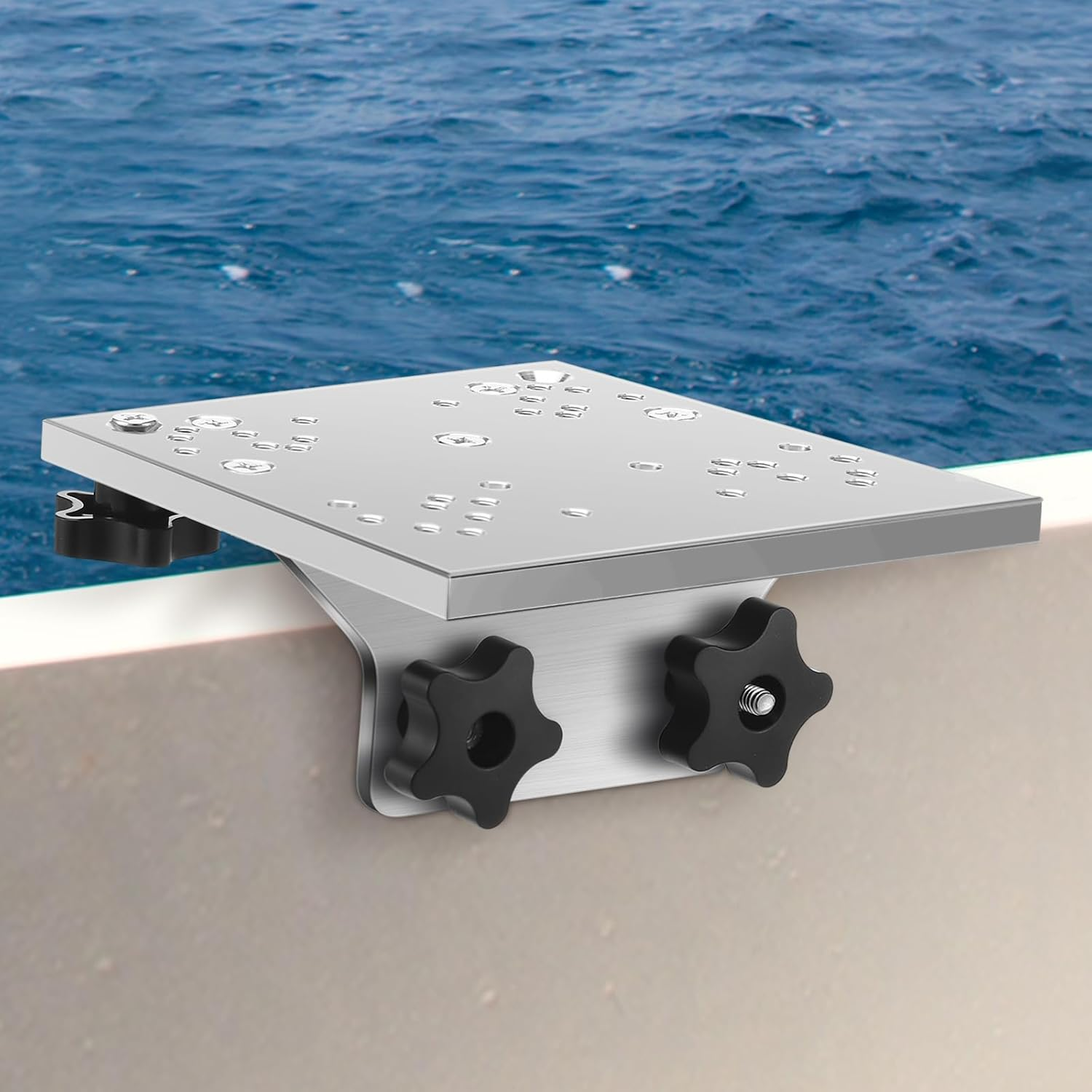 Aluminum Universal Downrigger Mount Track Bracket for Boat Gunnel Track ...