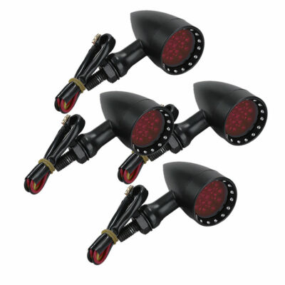 For Honda VTX1300C Shadow LED Turn Signals Tail Light Lamp Bullet Stop ...
