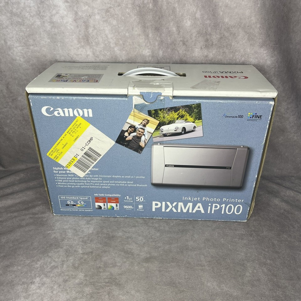 Canon PIXMA (iP6000D) Digital Photo Inkjet Printer W/Original Box ...