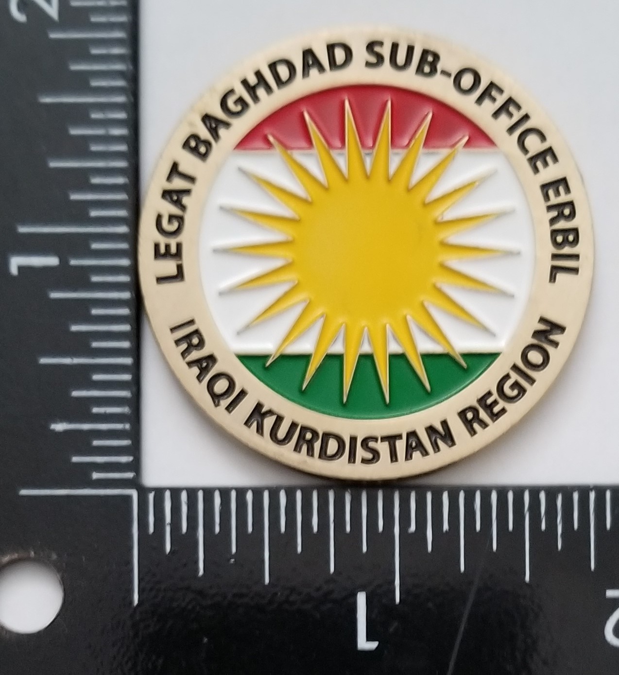 FBI DOJ Federal Bureau of Inv LegAt Iraqi Kurdistan Reg Baghdad Sub ...