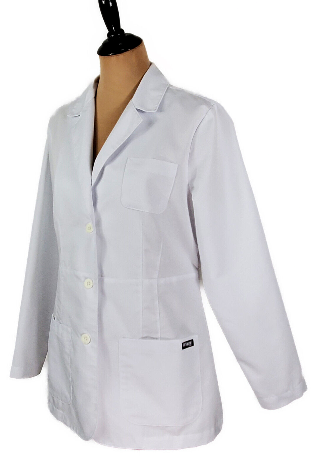 NWOT~Grey’s Anatomy Professional Wear~Women M~# 4456 White Mid-Length ...