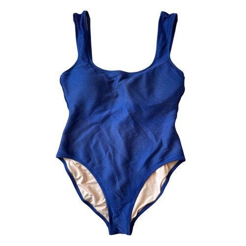 J. Crew Women's Swim suit/bathing suit, size 14; Blue Tank style; shelf ...