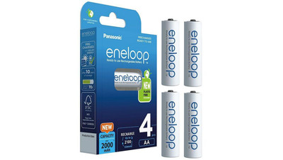 Akumulatorki AA / R6 Panasonic Eneloop 2000mAh BK-3MCDE/4BE (blister 4 ...