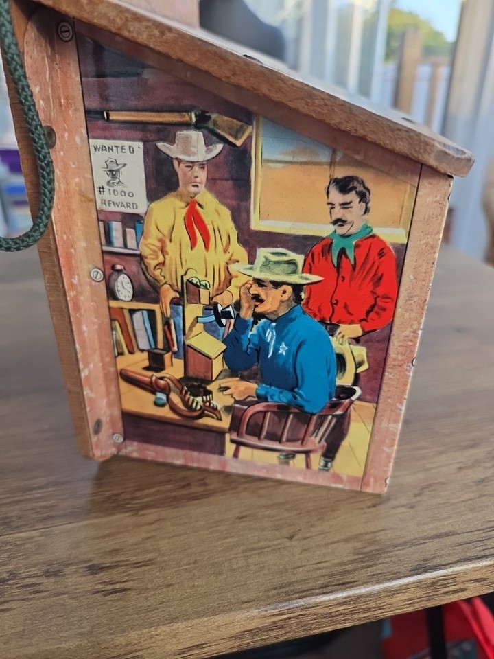 Rare Vintage 1960s CODEC Cowboy Wild West Ranch Phone Toy Very Good ...