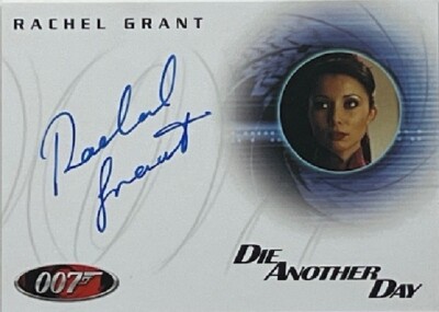 Rachel Grant Autograph A48 from The Quotable 007 James Bond, Die ...