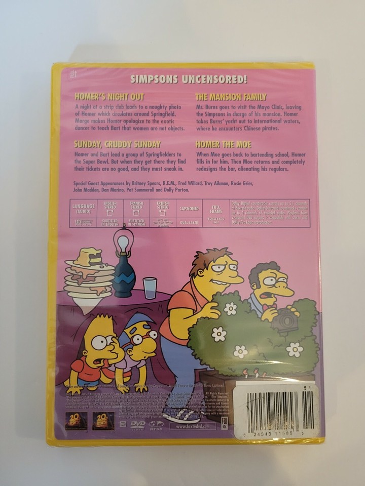 The Simpsons - Gone Wild (DVD, 2004) brand new 24543115953| eBay