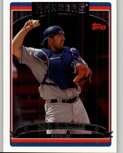 2006 Topps Rod Barajas #131 SN Texas Rangers | eBay