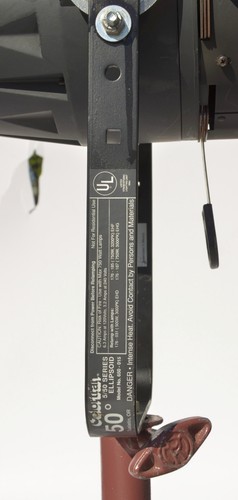 Colortran Spot Projector Ellipsoid 50° Quartz Light 750w Adjustable w ...