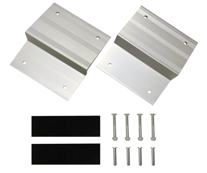 Aluminum Ramp Top Kit - Utility Ramps for Loading Trailer, Truck, Shed ...
