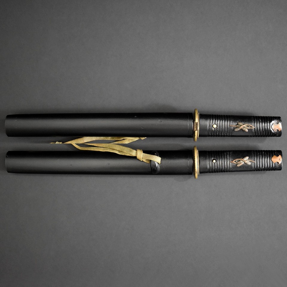 Authentic JAPANESE SWORD SPEAR YARI KANESAKI 兼先 signed w/NTHK PAPER w ...