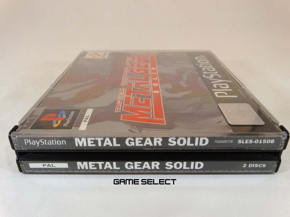 METAL GEAR SOLID PLAYSTATION 1 PS1 PAL - Avec Manuels Et Démo Silent ...