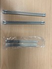 Dog Rear Leg Brace/Splint (long) 2 types of Metal Inserts for add'l ...