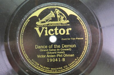 Victor Arden & Phil Ohman - VICTOR19041 - PIANO - Dance of the Demon | eBay
