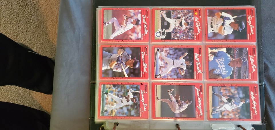 topps baseball cards collecting album includes 8 rare error cards | eBay