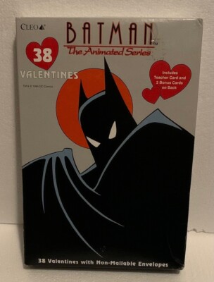 Vintage 1994~Cleo Inc.~Batman~The Animated Series~DC Comics~Valentines ...