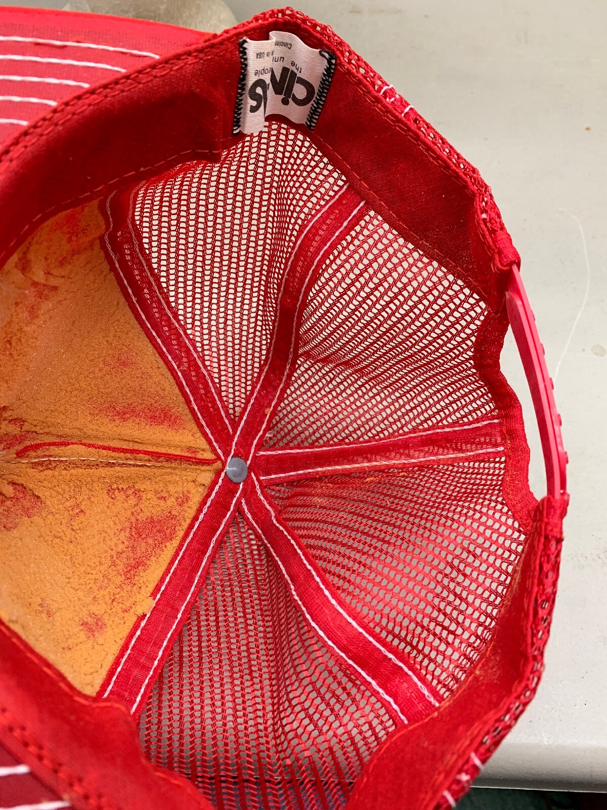 trucker hat baseball cap Vintage Snapback Mesh Patch Cenex Land O Lakes ...