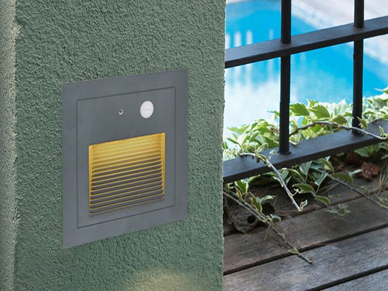 3W 85-265V Outdoor Led Step Light Embedded Staircase Corner Wall Lamp ...