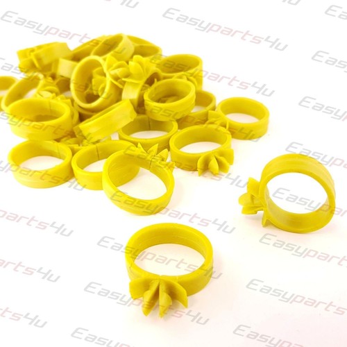 10x 18mm Tube Hose / Wire Cable Loom Routing Harness Retainer Clip fits ...