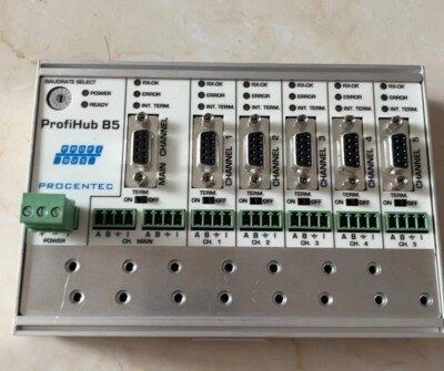 1pc USED PROFIHUB B5 5 Channel Profibus Dp Repeater By DHL or FedEx # ...