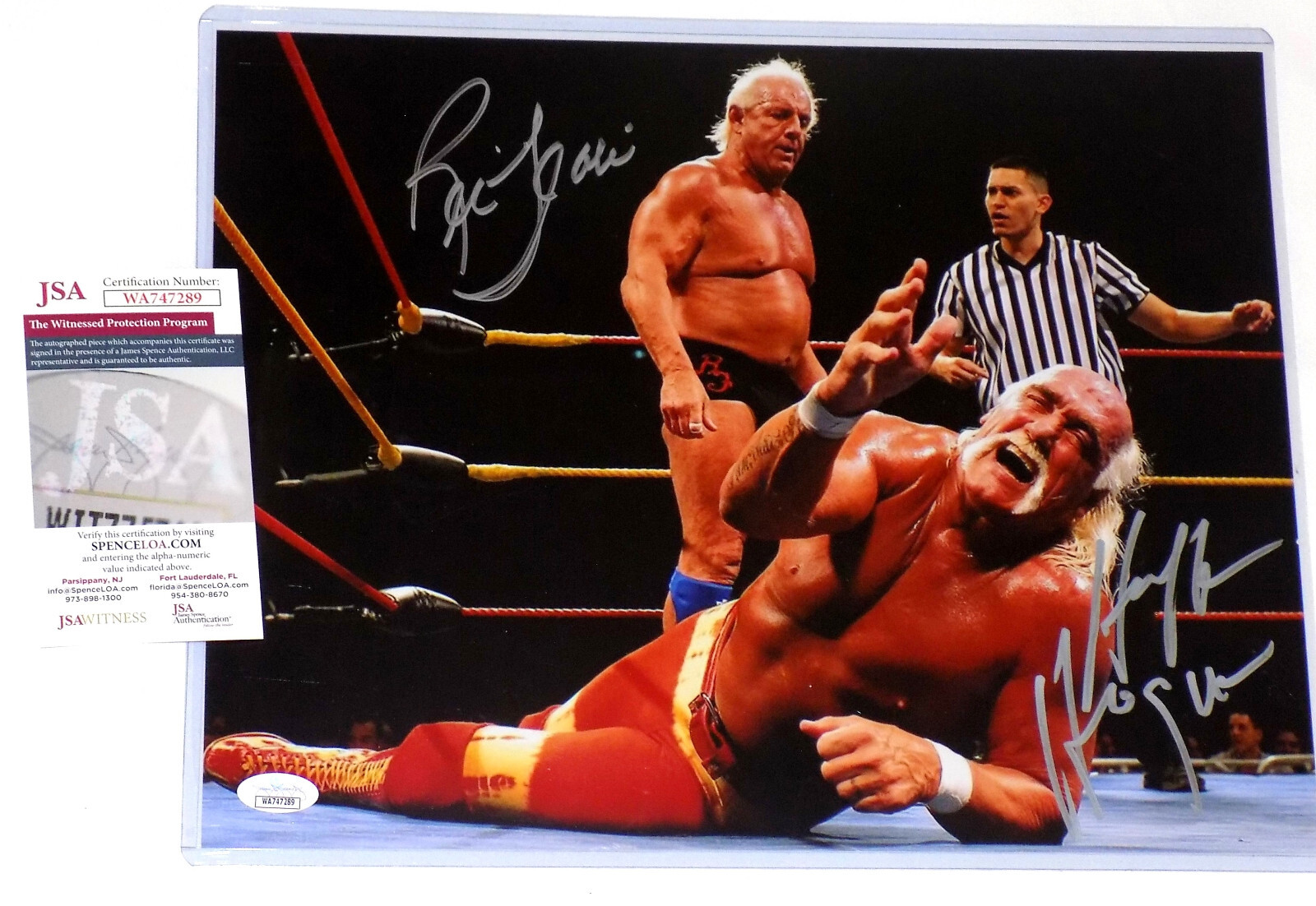 Hulk Hogan Autographed Memorabilia | Signed Photo, Jersey, Collectibles ...