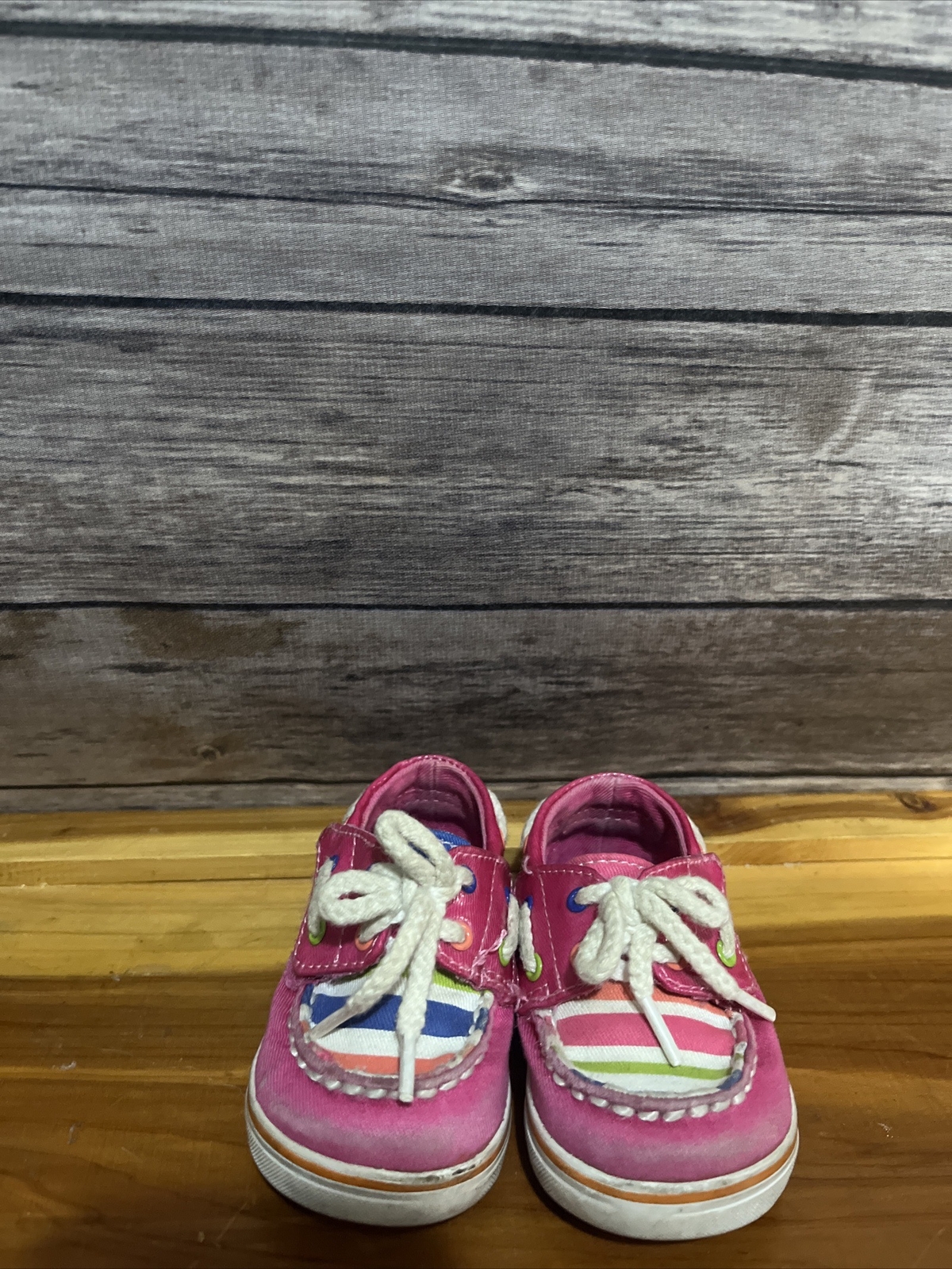 Sperry Shoes Infan Girls 2M Top Slider Sperry Soft Sole Pink Multicolor ...