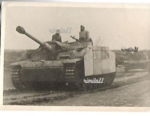 Foto Einsatz Landser Soldaten Panzer Tank Sturmgeschütz Tiger StuG Sd ...