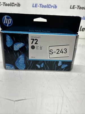 Genuine HP 72 Gray C9374A S-243 | eBay