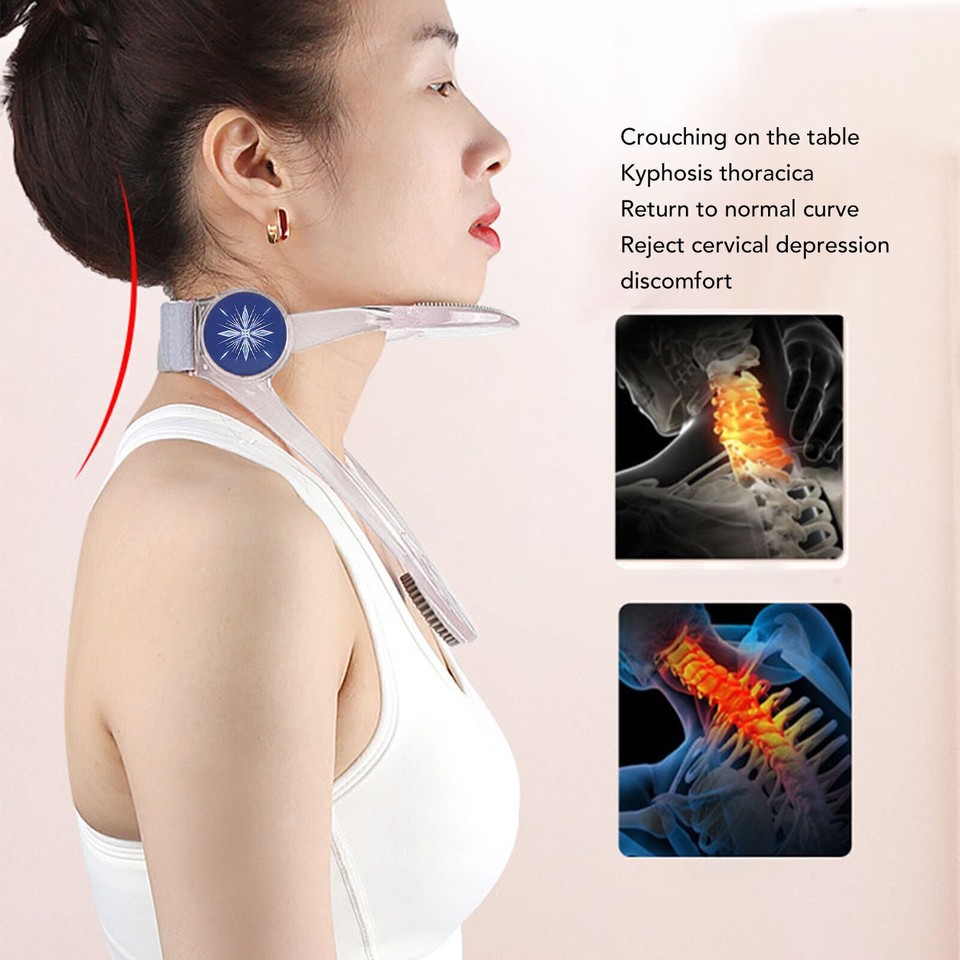 Neck Brace Cervical Collar Hook And Loop Adjustable Neck Support for ...