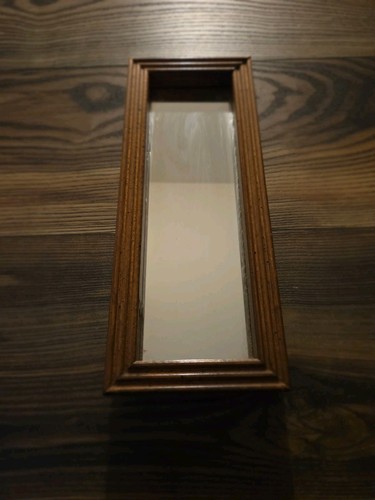 Vintage Mid Century Small Accent Mirror-Shadow Box Design Perfect ...