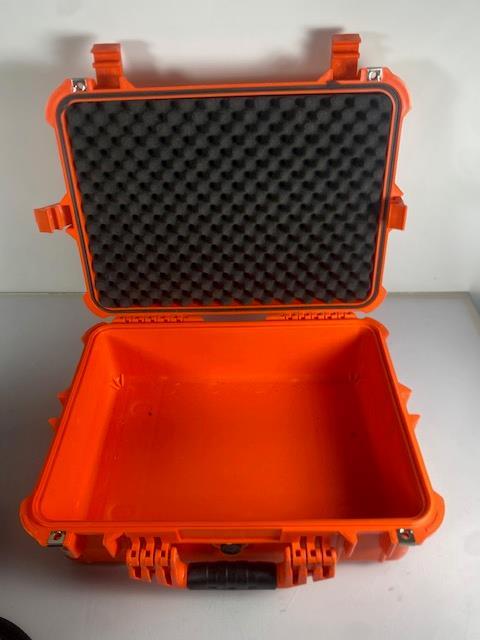Apache 4800 Weatherproof Protective Case X-Large Cameras Orange No Foam ...
