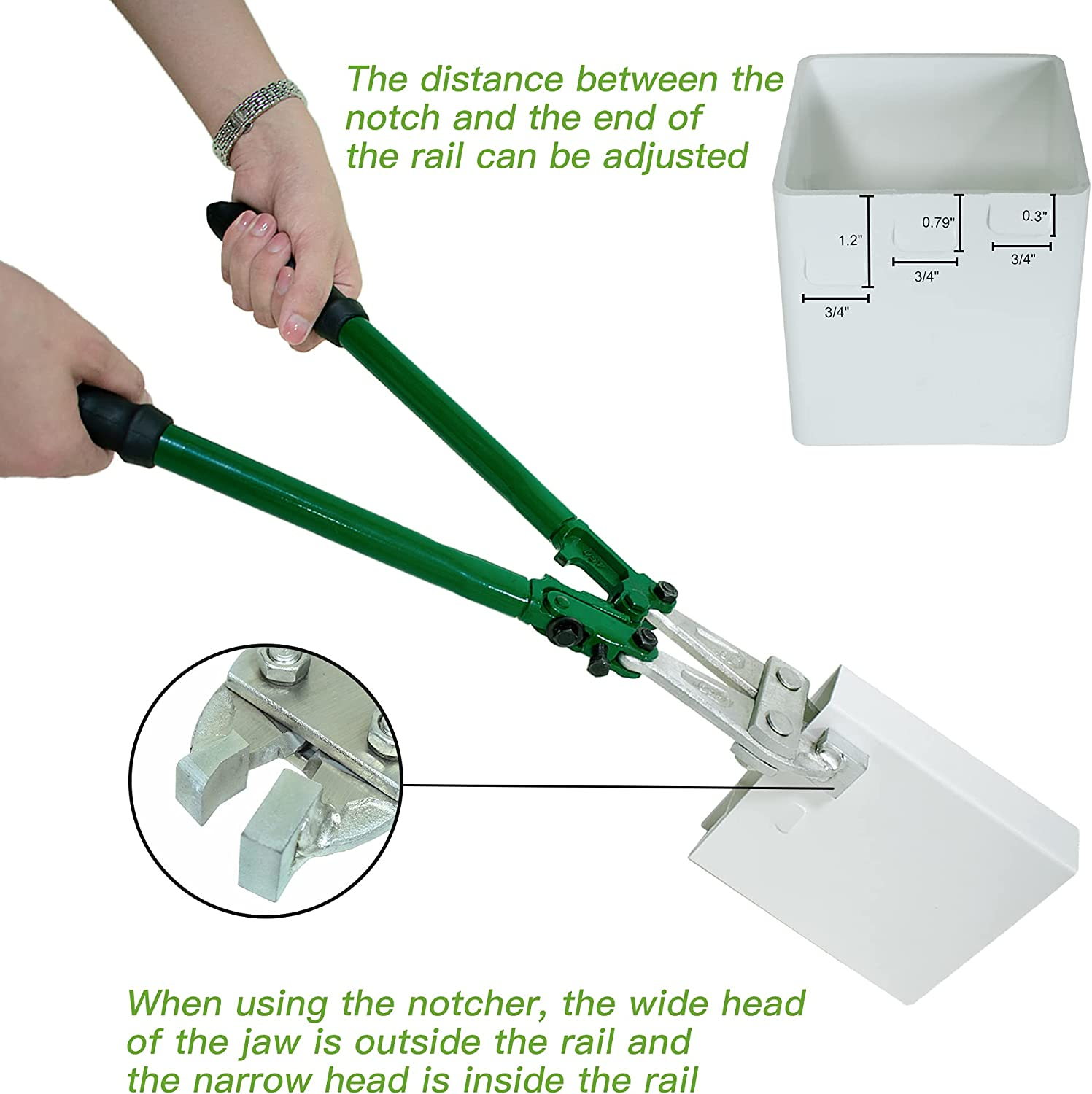 Vinyl Fence Notcher Vinyl Fence Rail Notcher with 3 4 | eBay