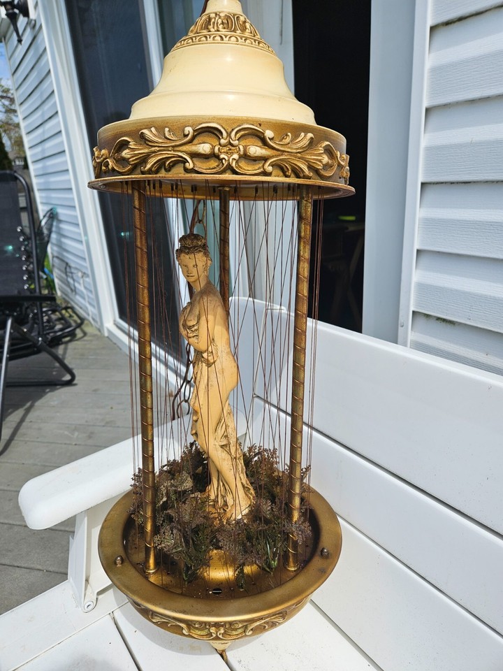 Antique Oil Lamp, vintage 70s hanging mineral oil rain lamp With ...