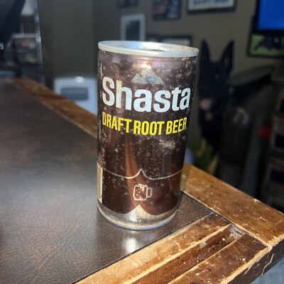 Vintage 1960-1970 Era Soda Can Shasta Draft Root Beer | eBay