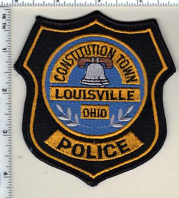 Louisville Police (Ohio) Shoulder Patch from 1992 | eBay