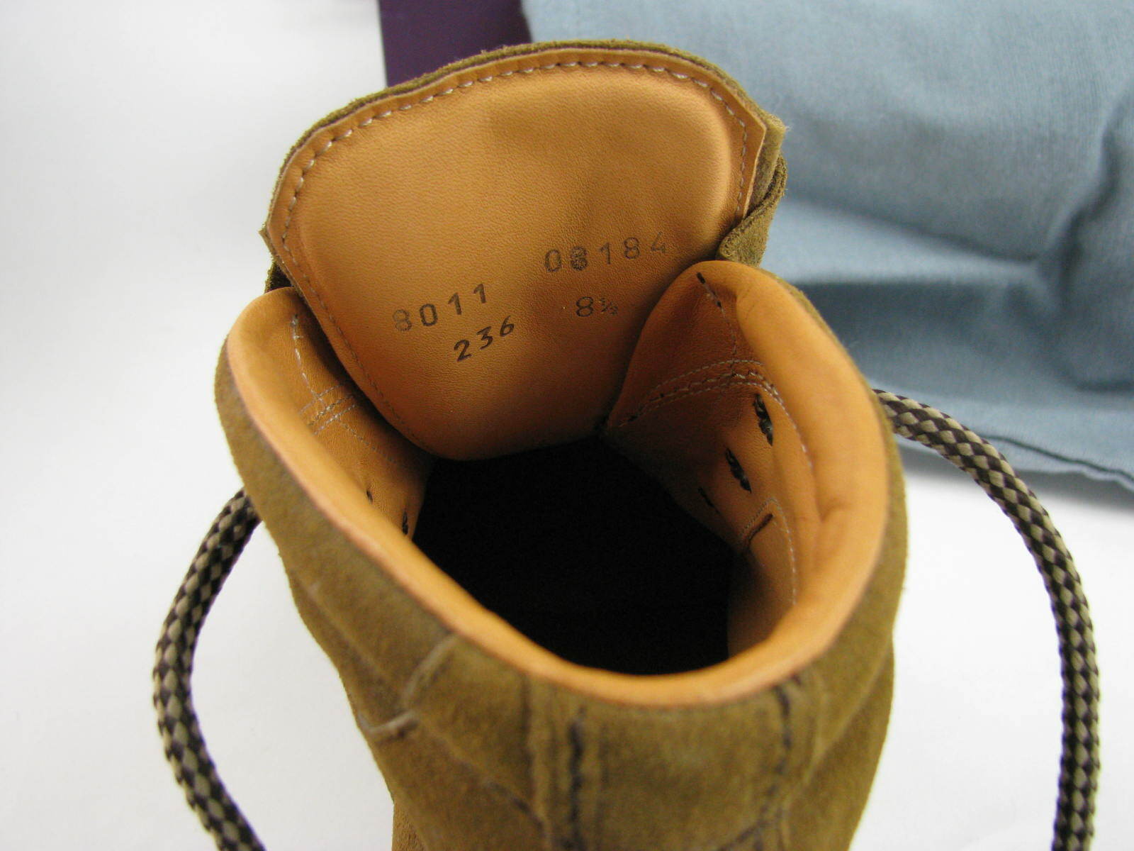 Ralph Lauren Purple Label Fidel Leather Suede Chukka Boots Boot 8.5 D ...