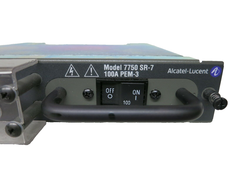 Alcatel Lucent 3HE03662AA 7750 SR-7 100A PEM-3 Slot 1 Power Supply IPUPADWCAA | eBay