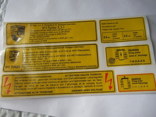 Neuf Porsche 911 Stickers | eBay