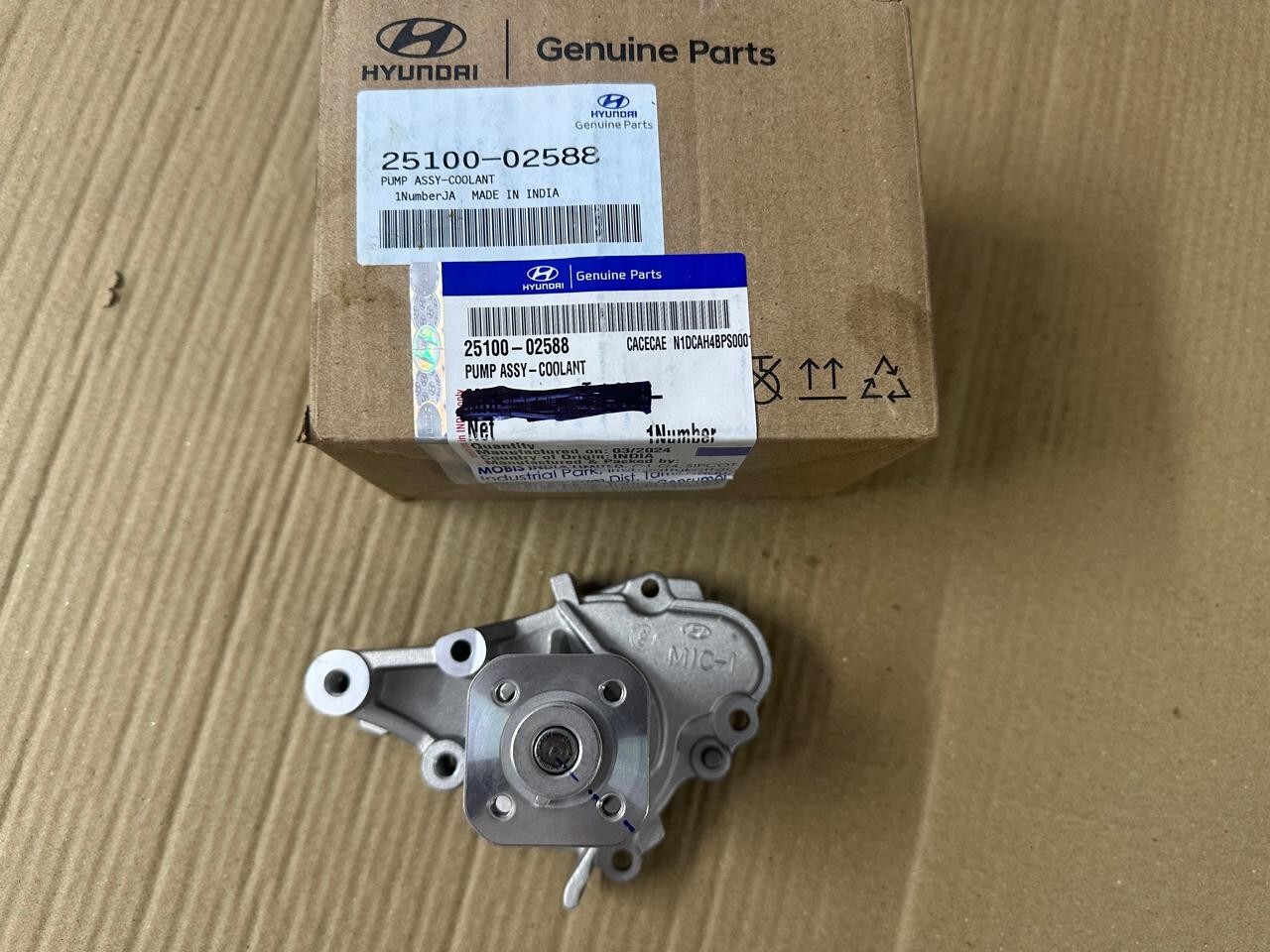 Water Pump For HYUNDAI Amica Atos KIA Morning Picanto 1.0 1.1L 25100 ...