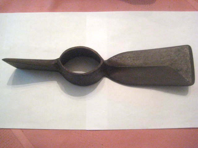 Vintage Cutter Mattock Head Pickaxe Old Great Patina | eBay