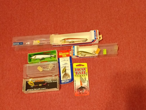 Fishing Lures Vintage Lot of 6 Brand Names | eBay