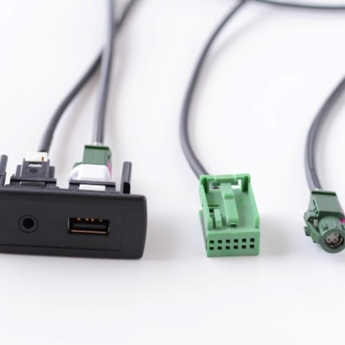 Retrofit USB AUX socket cable For Mercedes Sprinter CLC SLK SL 2008 ...