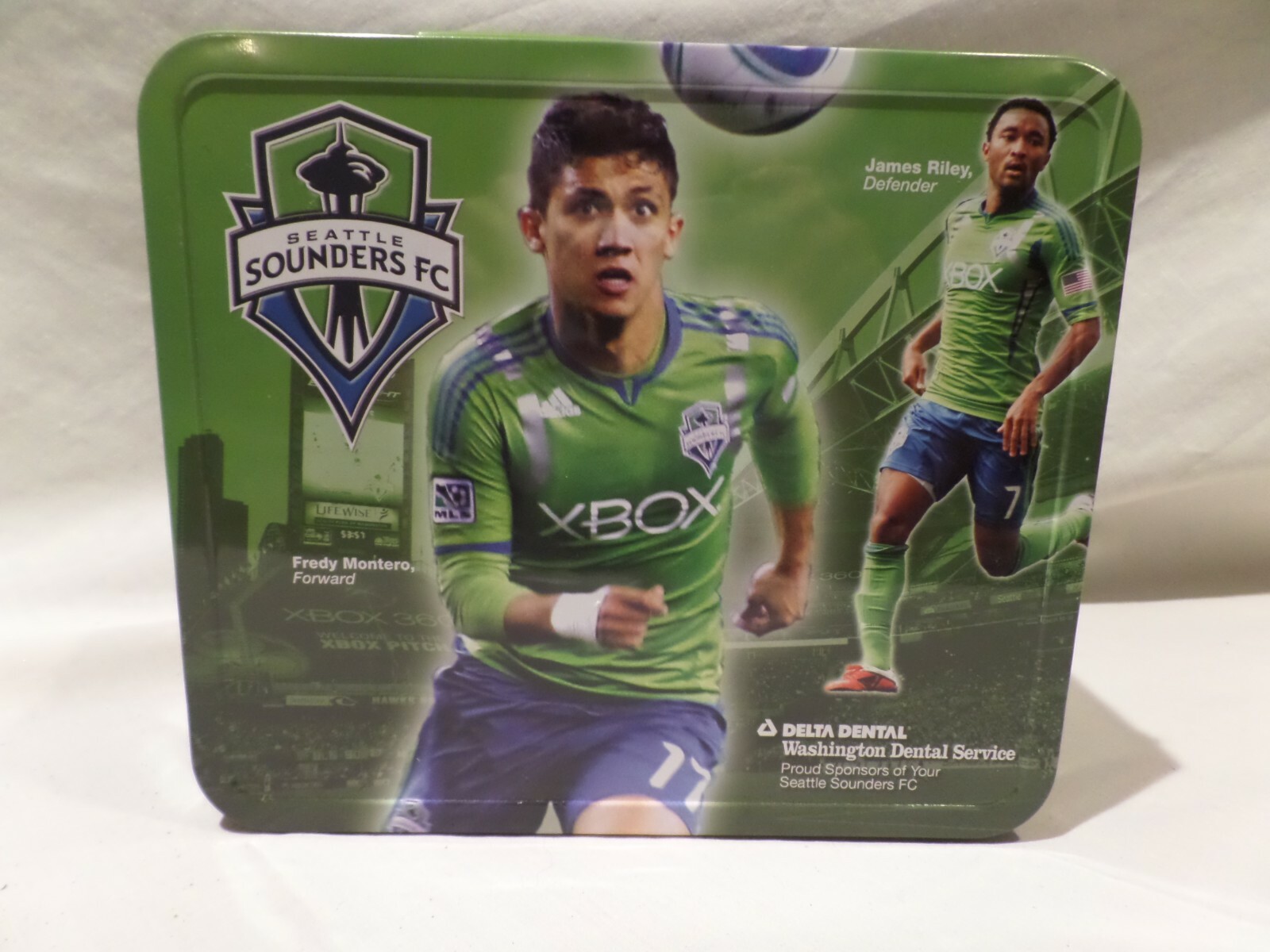 RARE SEATTLE SOUNDERS / DELTA DENTAL METAL LUNCH BOX | eBay