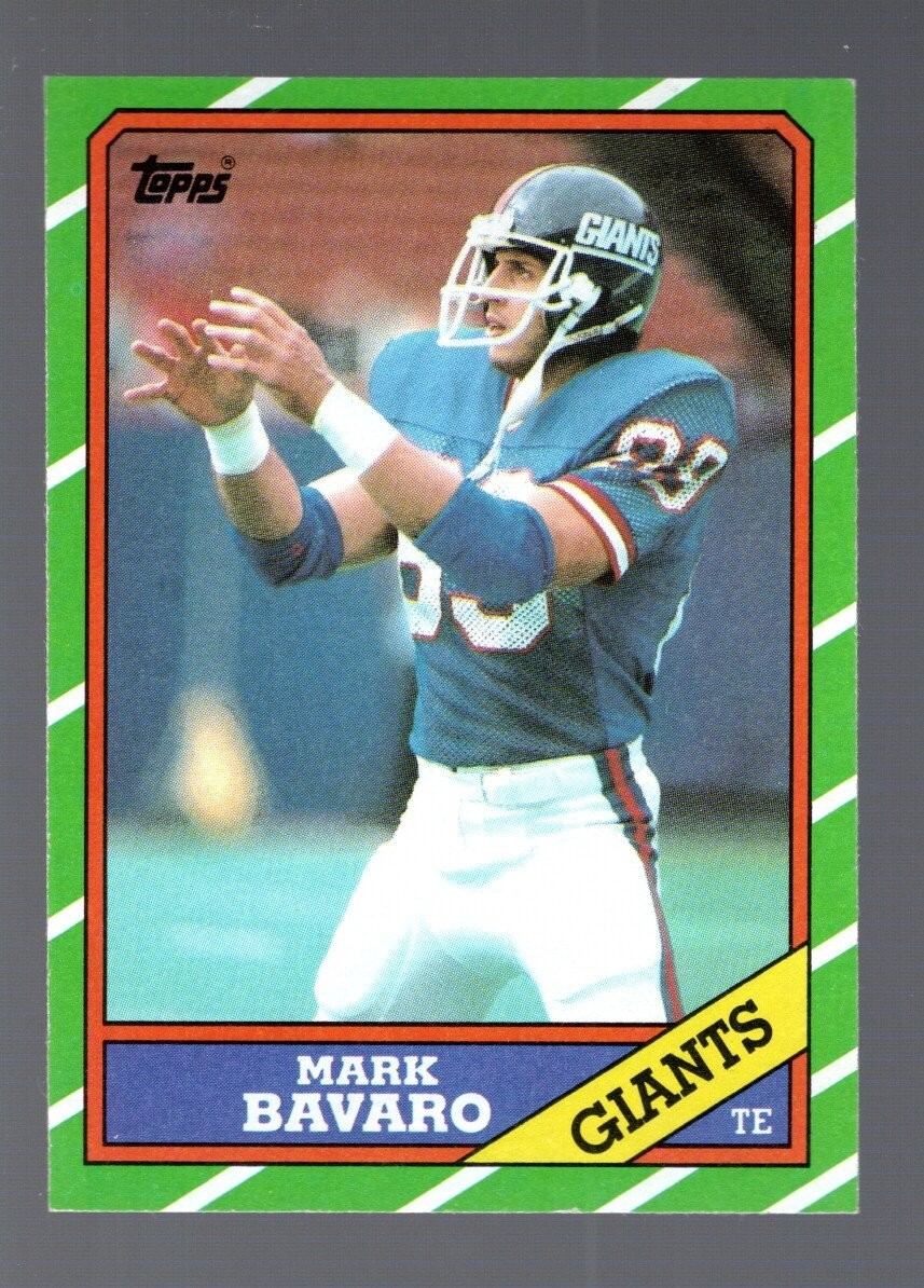 Mark Bavaro 1986 Topps #144 RC | eBay